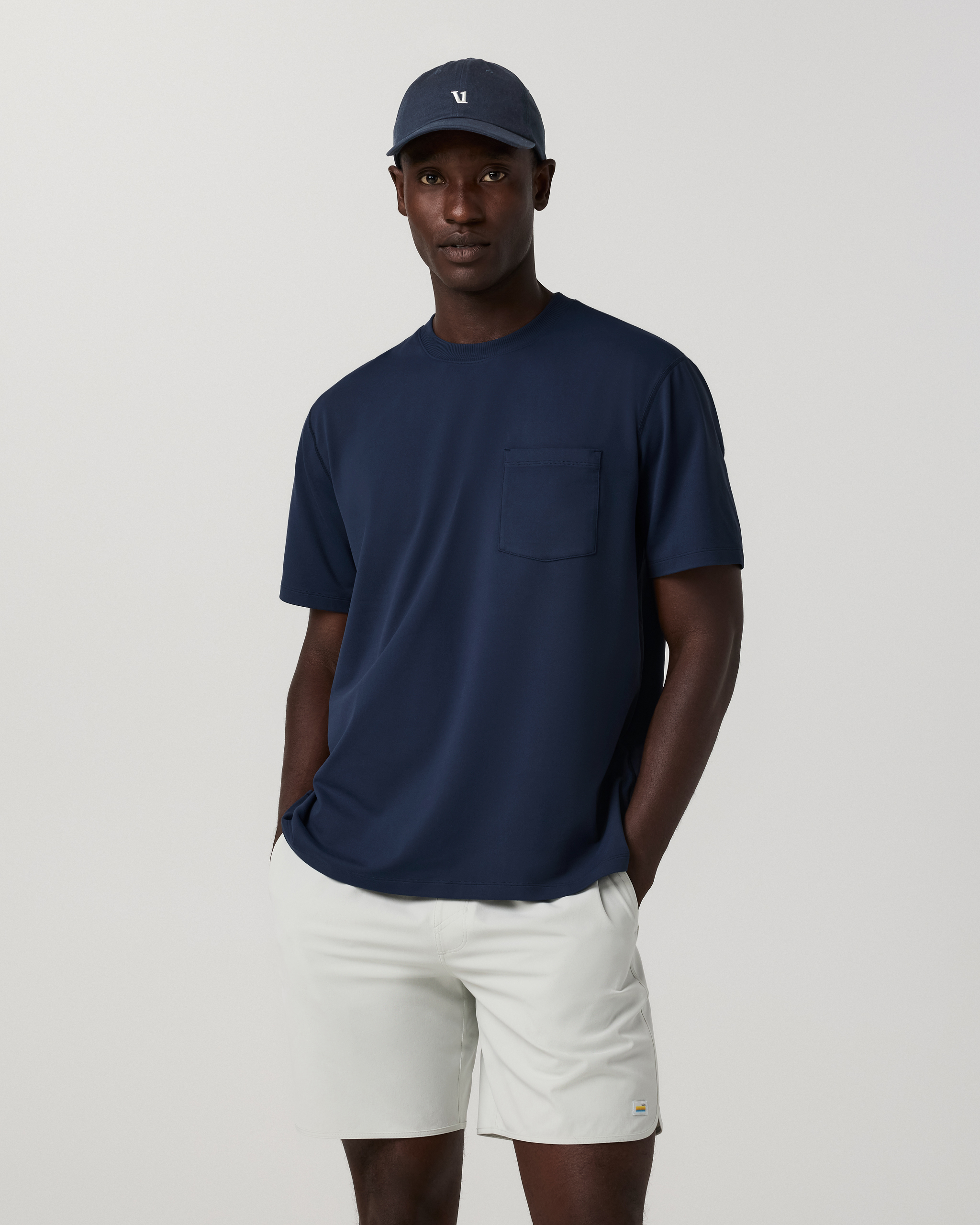 VUORI vuori short sleeve ponto pocket t-shirt - relaxed fit